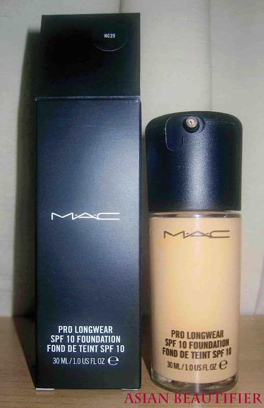ASIAN BEAUTIFIER: MAC Studio Fix Fluid Vs MAC Pro Longwear Foundation